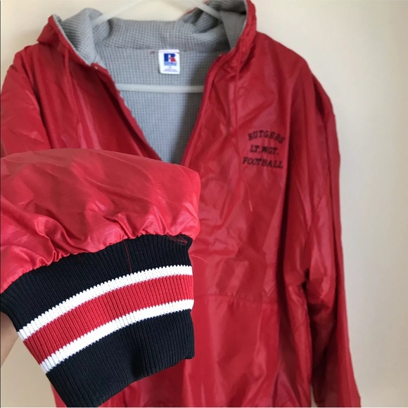 Russell Athletic | Jackets & Coats | Vintage Rutgers Lightweight ...